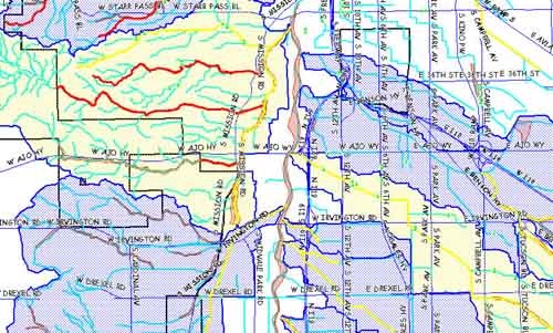 Interactive Riparian Habitat Maps City of Tucson