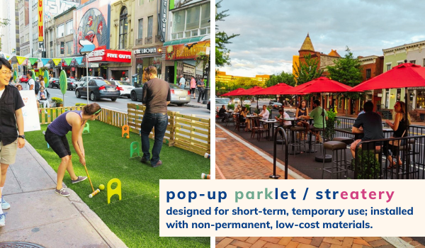 Shared Spaces: Parklets + Streateries City of Tucson