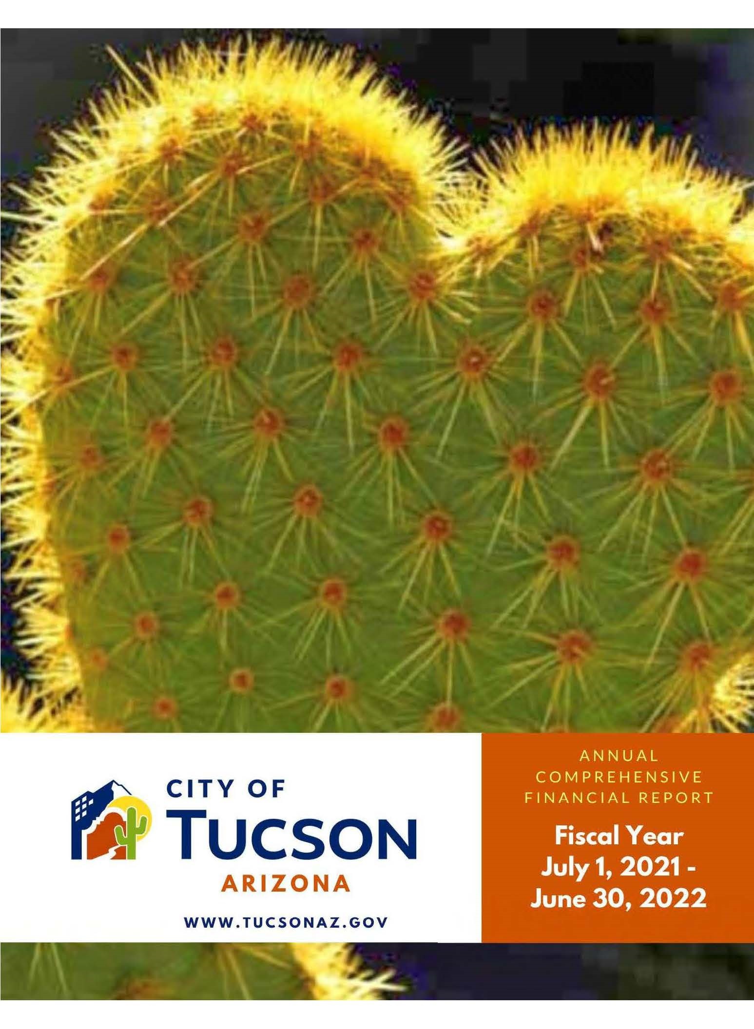 Financial Reports City of Tucson